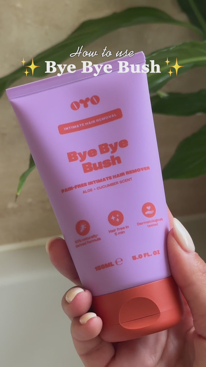 Bye Bye Bush | Remove Unwanted Hairs Without Shaving – Oyo Skincare